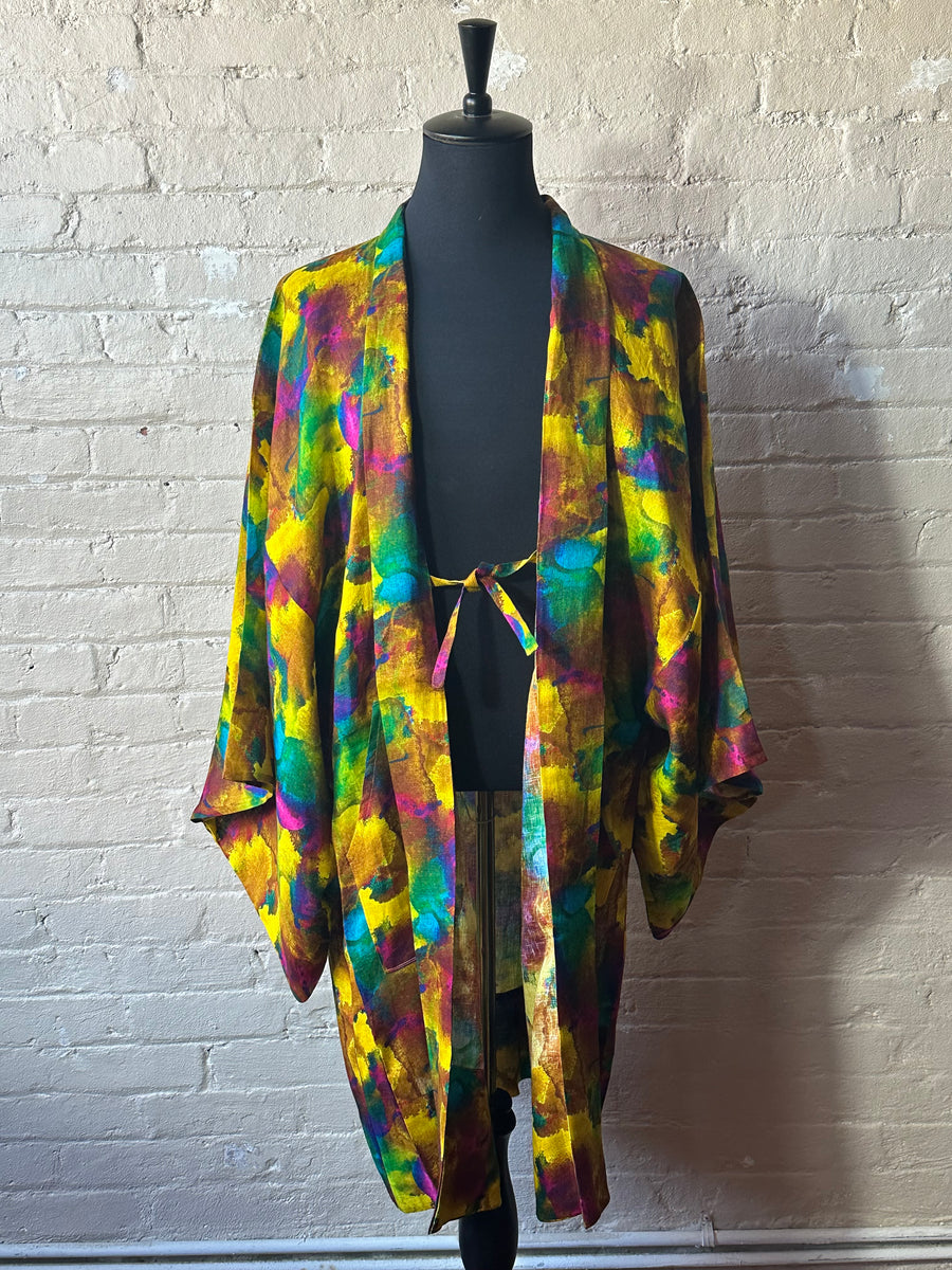 Haori Jacket HEAVEN YELLOW – ROBE JAPONICA ONLINE SHOP