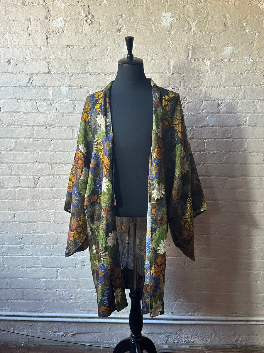 Haori Jacket CACTUS & SNAKE – ROBE JAPONICA ONLINE SHOP